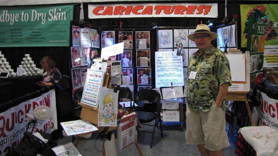 QuickDraw Caricatures | Nebraska State Fair